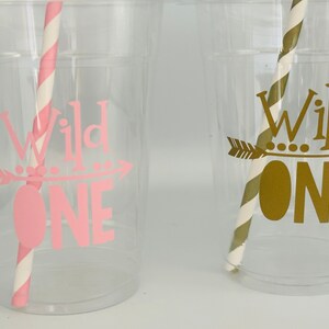 Wild One Party Cups, Wild One Birthday Party Cups, Wild One 1st ...