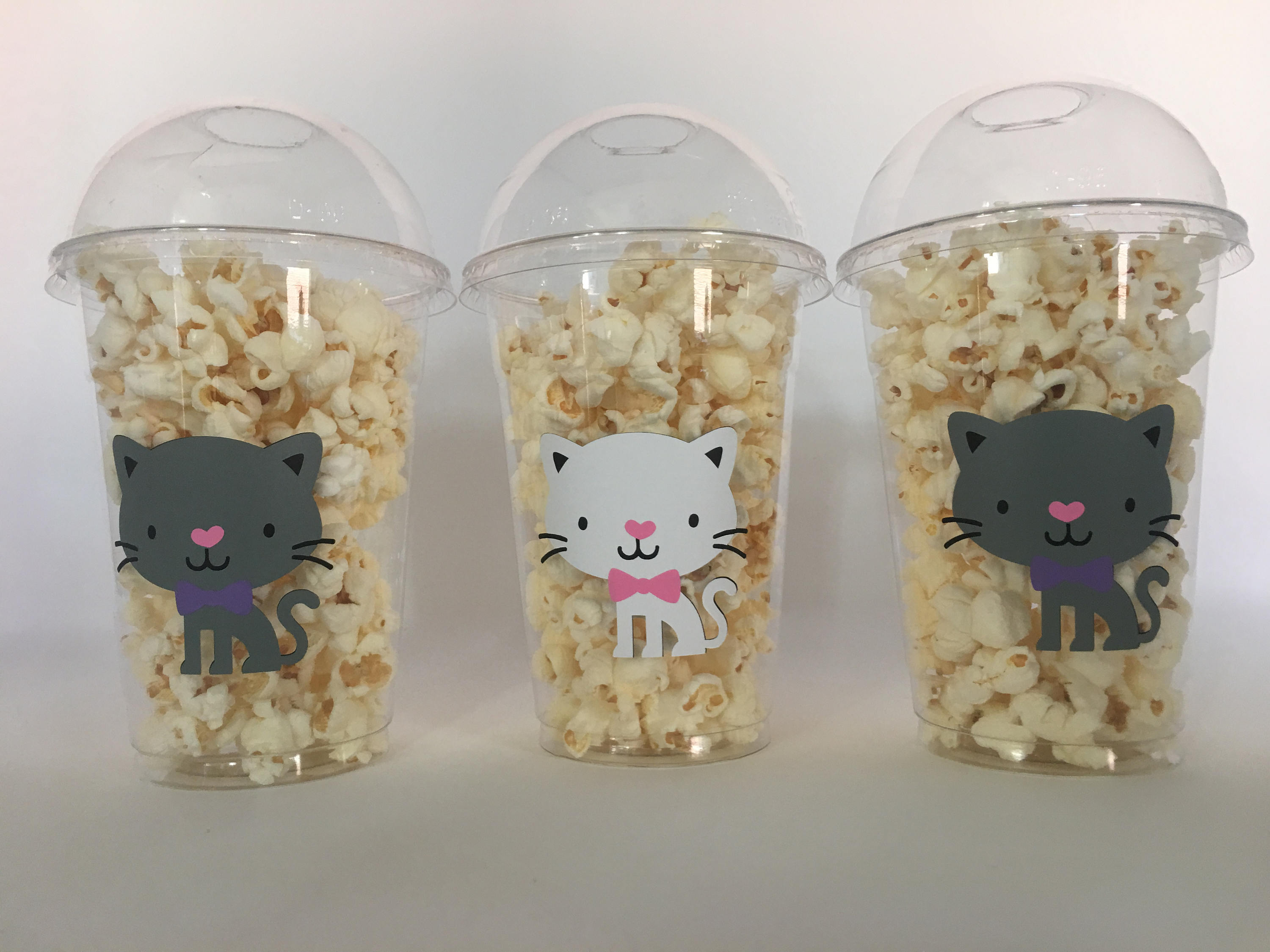 Cat Party Cups Kitten Party Cps Cat Birthday Party Cups - Etsy
