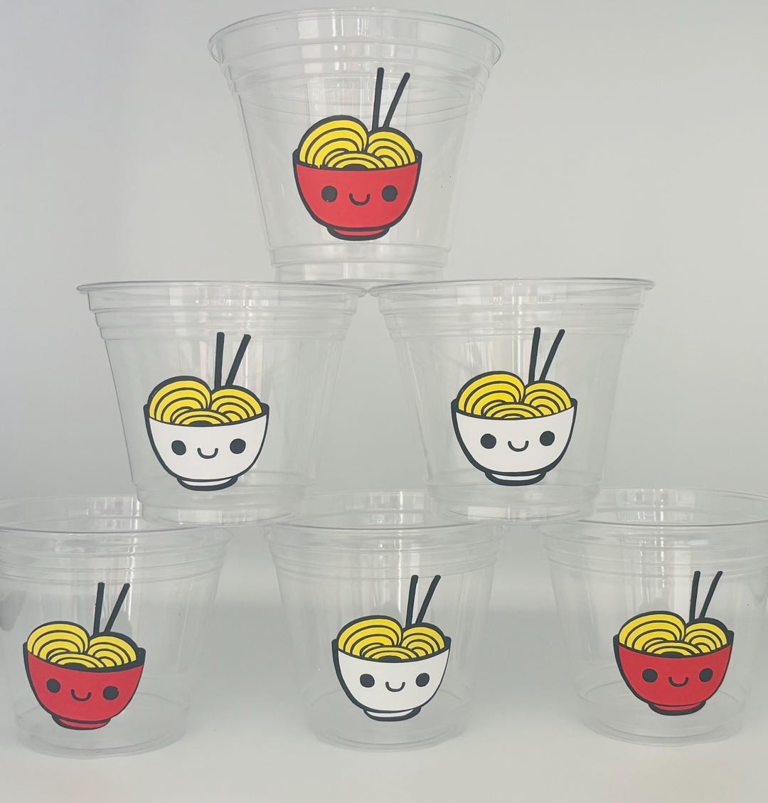 Ramen Party Cups, Ramen Birthday Party Cups, Ramen Night, Ramen Party ...