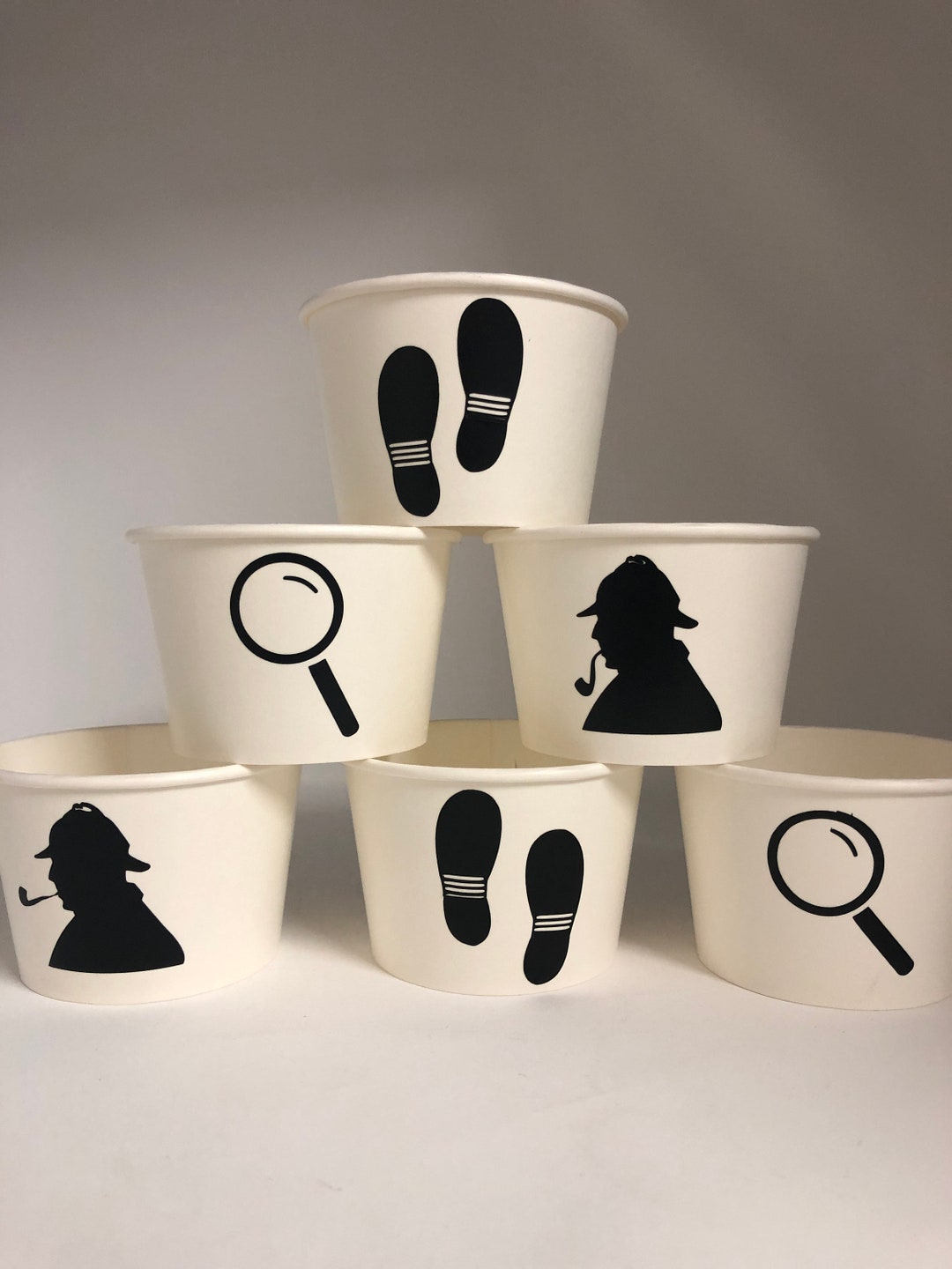Mystery Party Cups, Murder Mystery Party Cups, Detective Party Cups ...