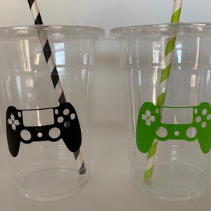 Video Game Party Cups Gaming Party Gamer Party Cups Video - Etsy