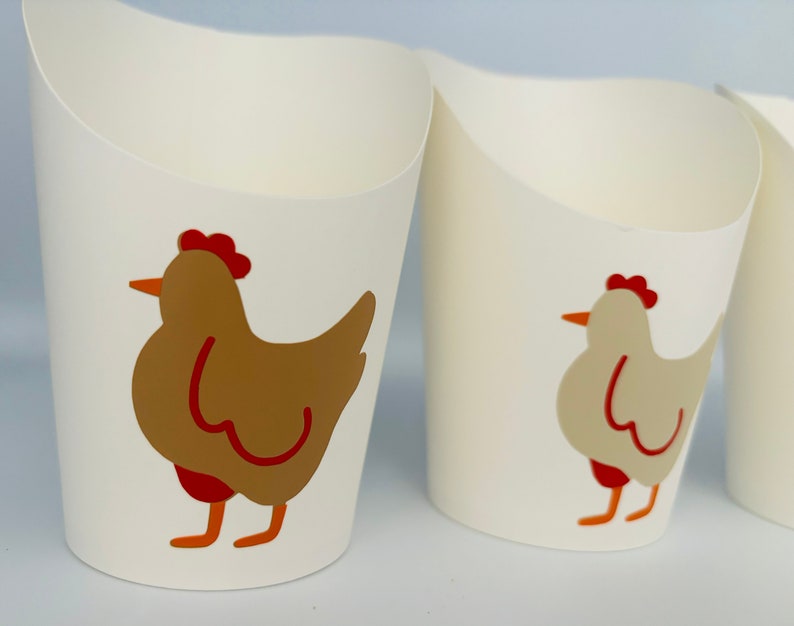 Chicken Party Supplies, Chick Party Cups, Chicken Party Supplies, Farm ...