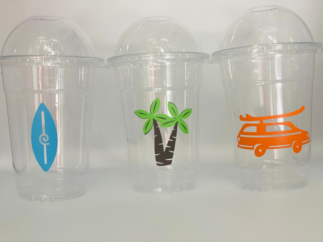 Surfing Party Cups, Surfer Party Cups, Surf Party, Beach Party Cup ...