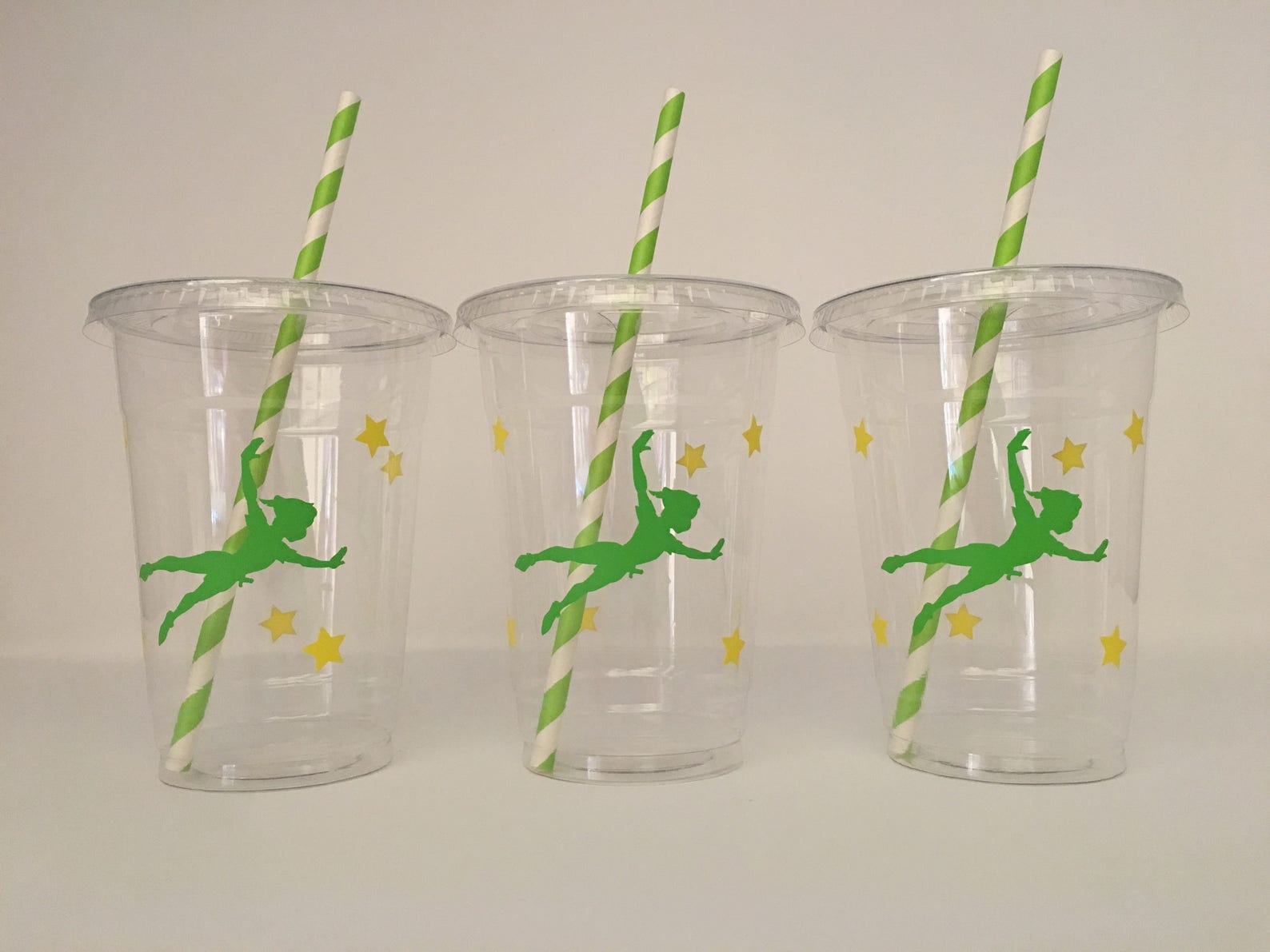 Peter Pan Party Cups, Peter Pan Birthday Party Cups, Peter Pan Party ...