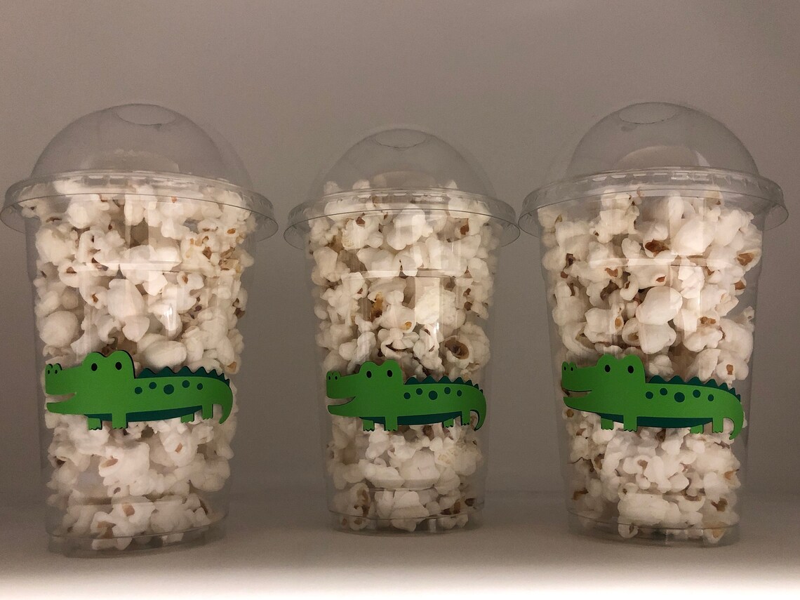 Alligator Party Cups Alligator Birthday Party Cups Alligator - Etsy