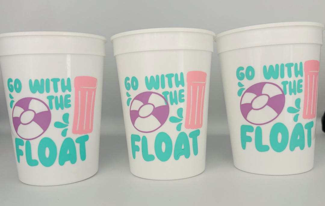 Pool Party Cups, Swimming Party Cups, Summer Party Cups, Pool Birthday ...