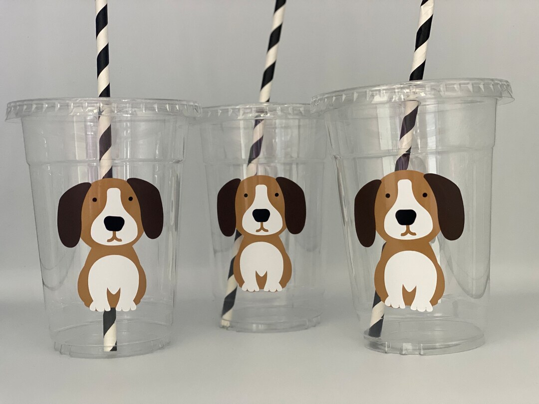 Beagle Party Cups, Beagle Birthday Party Cups, Beagle Party Supplies ...