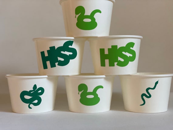 Snake Party Snack Cups Reptile Birthday Party Reptile Party - Etsy