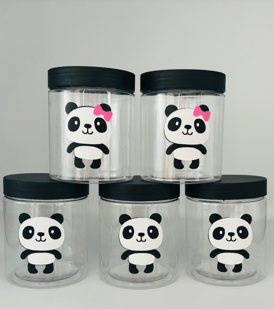 Panda Party Favors, Panda Party Containers, Panda Baby Shower, Panda ...