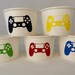 Gaming Party Snack Cups Gamer Party Snack Cups Video Game - Etsy