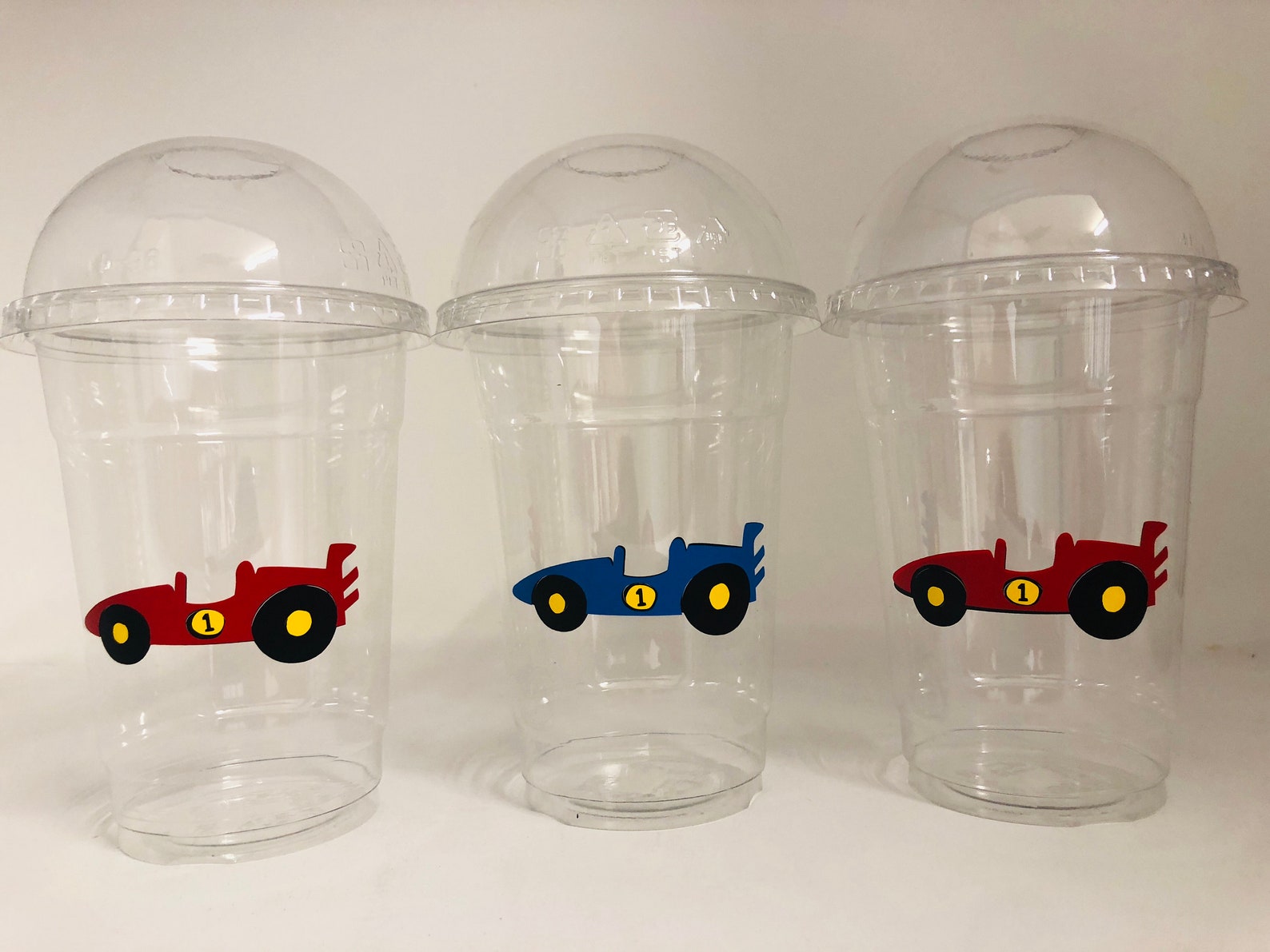 Race Car Party Cups Racing Party Cups Race Car Birthday - Etsy