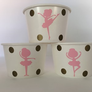 Ballet Party Snack Cups Ballet Birthday Party Snack Cups | Etsy