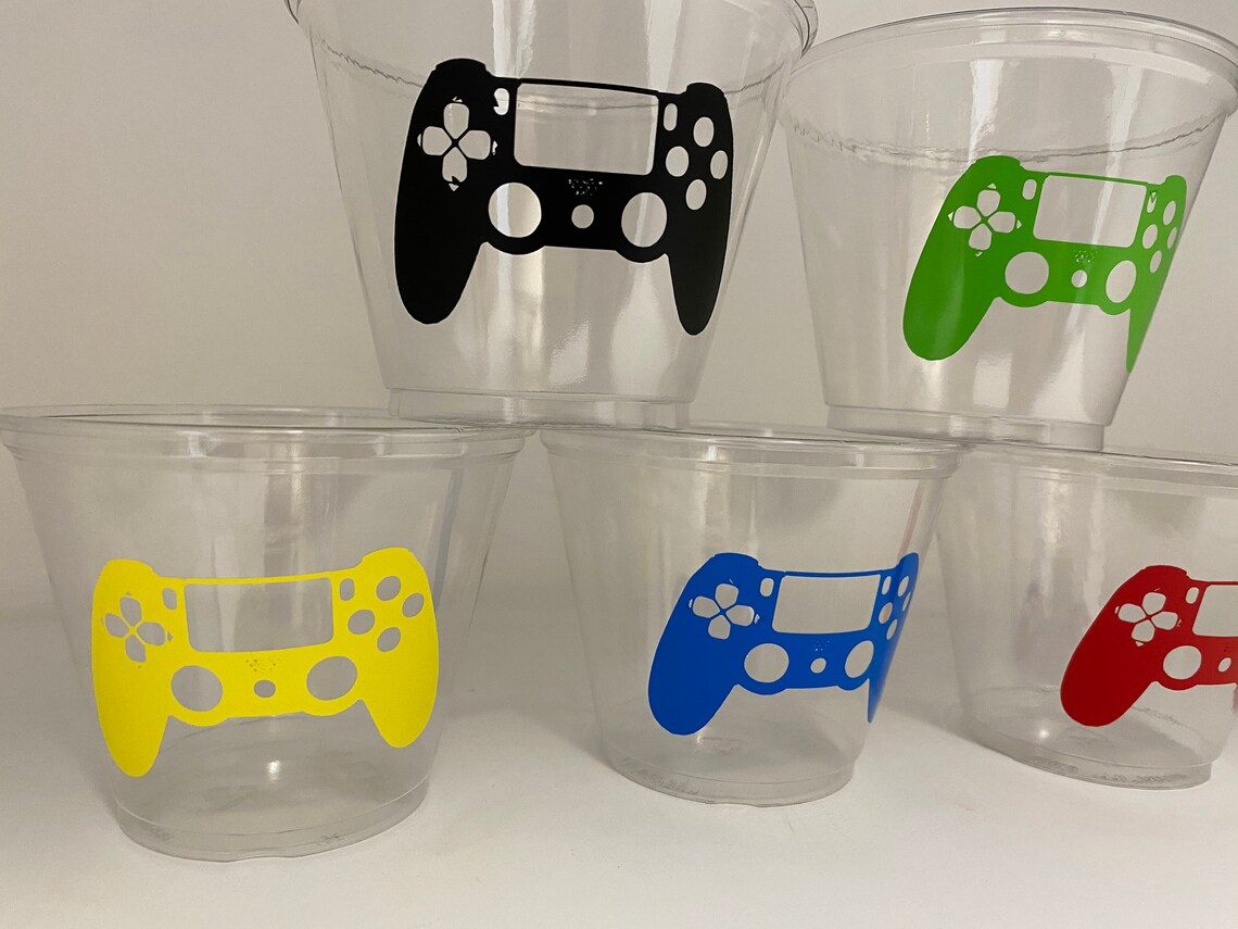 Gaming Party Snack Cups, Gamer Party Snack Cups, Video Game Party ...
