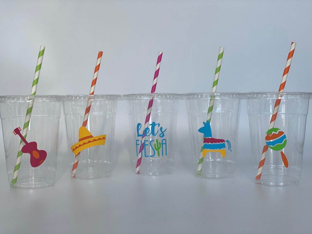 Fiesta Party Cups, Fiesta Birthday Party Cups, Fiesta Party Supplies ...