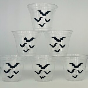 Bat Party Cups, Halloween Party Snack Cups, Spooky, Scary, Halloween ...