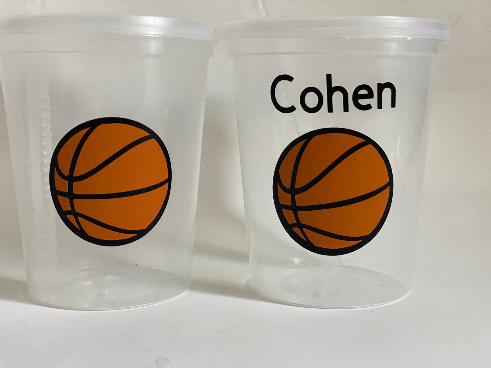 Basketball Party Cups, Basketball Birthday Party, Basketball Party ...