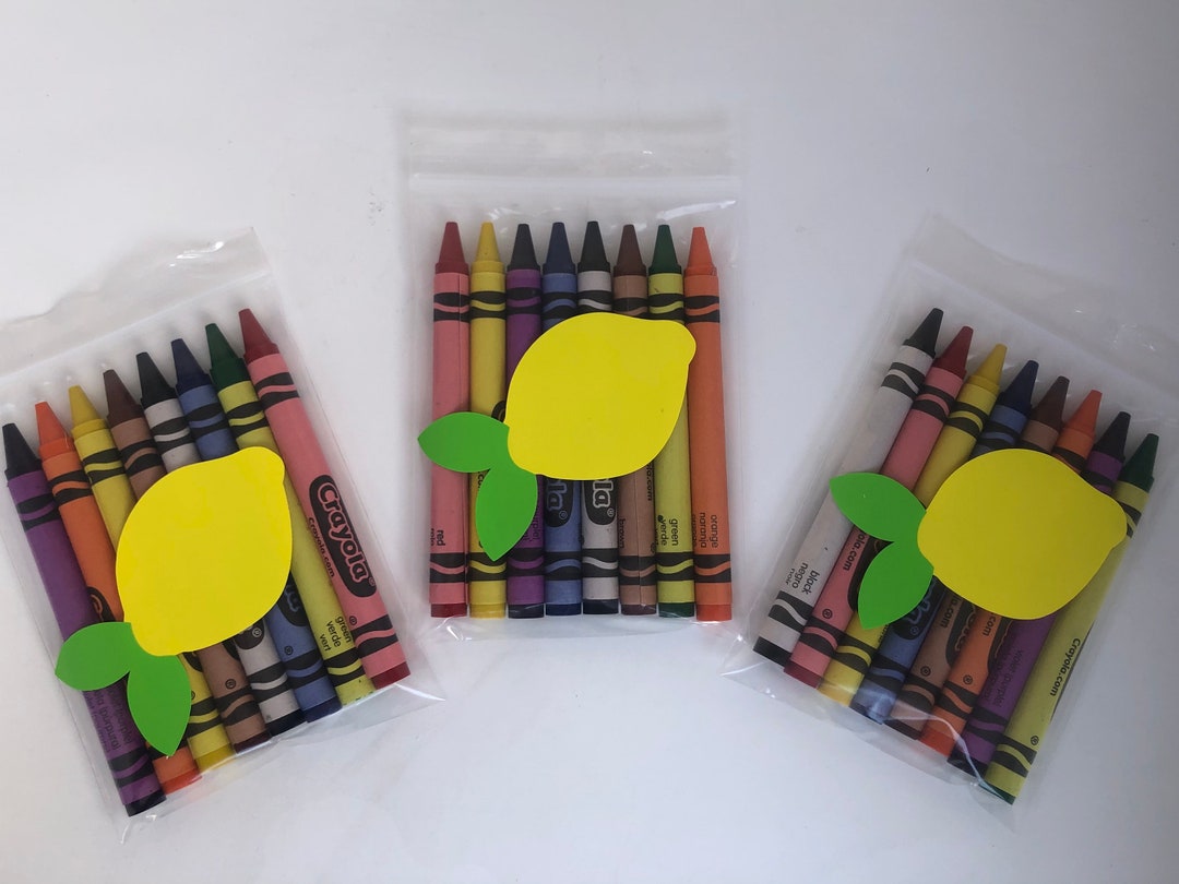 Lemon Party Favors, Lemon Birthday Party Favors, Citrus Party Favors ...