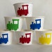 Train Party Snack Cups, Train Birthday Party Snack Cups, Train Baby ...