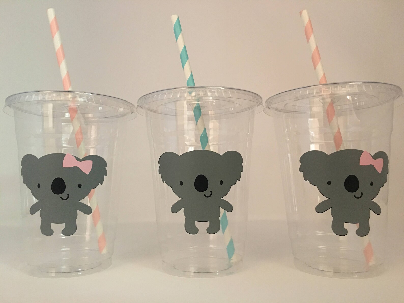 Koala Party Cups Koala Birthday Party Cups Koala Baby | Etsy