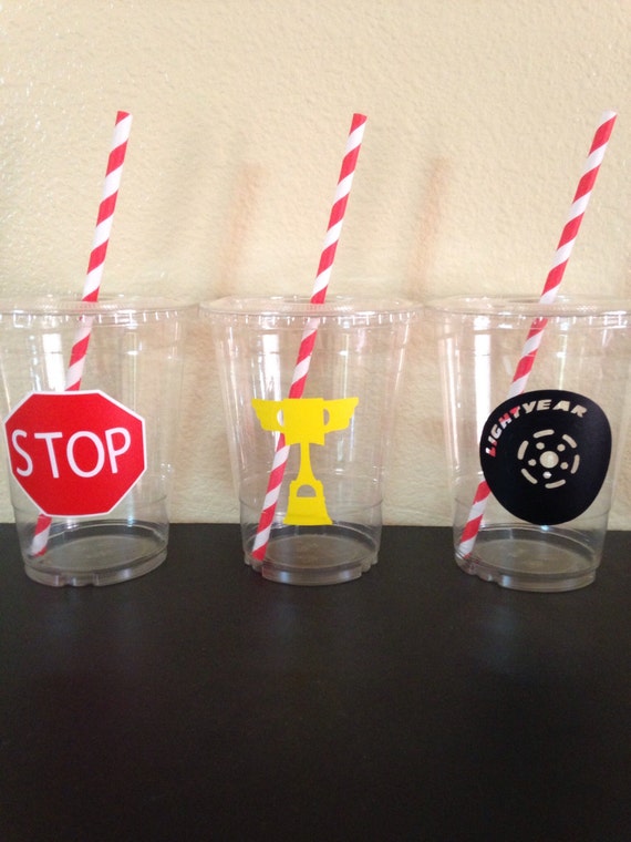 Car Party Cupsrace Car Party Cups Race Car Birthday Party | Etsy