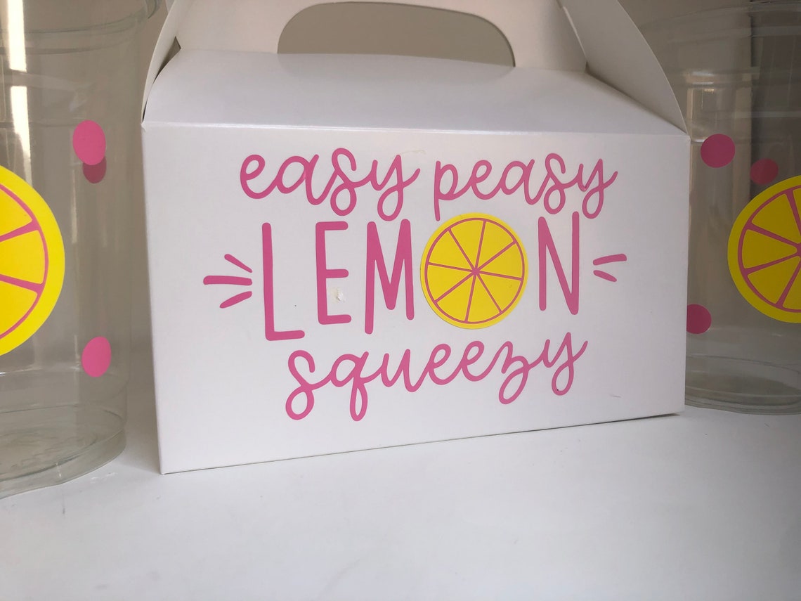 Pink Lemonade Party Favors Pink Lemonade Birthday Pink - Etsy
