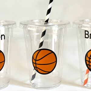 Basketball Party Cups, Basketball Birthday Party Cups, Basketball Baby ...