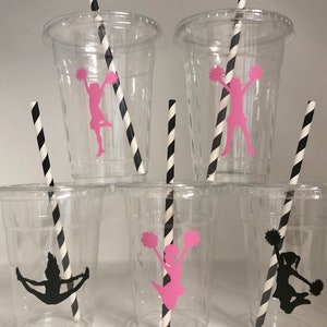 Cheerleading Party Cups, Cheer Party Cups, Cheerleader Party Cups ...