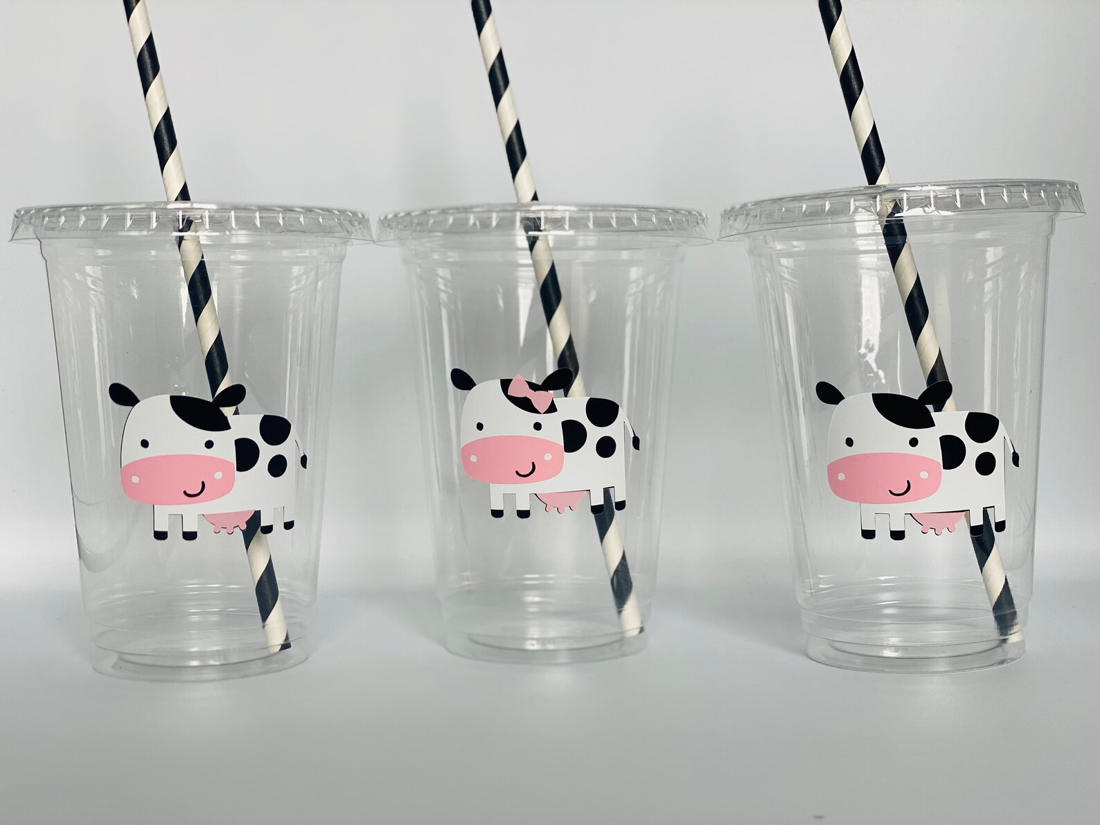 Cow Party Cups Cow Birthday Party Cups Cow Baby Shower Party - Etsy