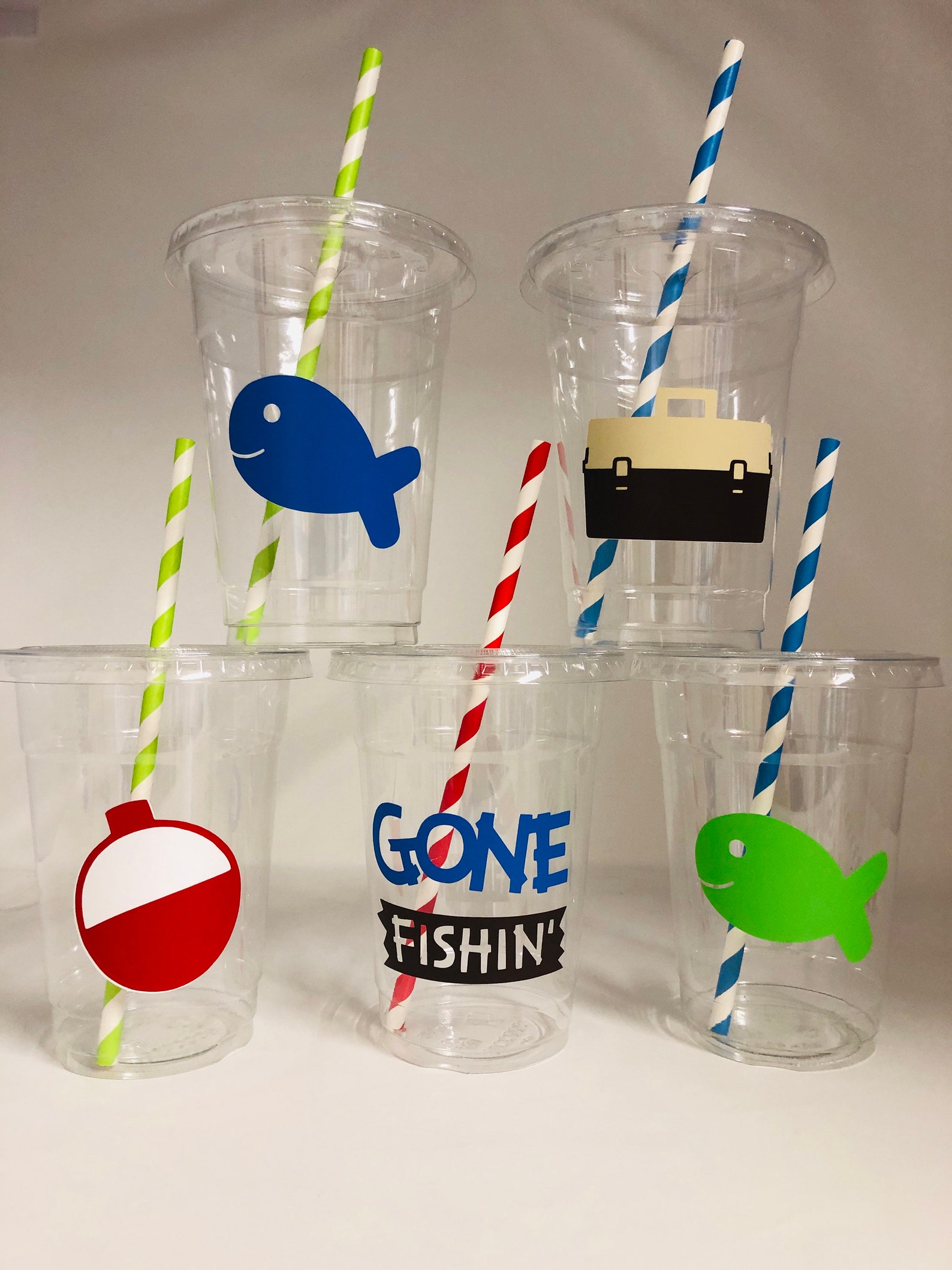 Fishing Party Cups, Fish Party, Outdoor Party Cups, Fishing Baby Shower ...