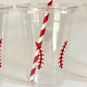 Baseball Party Cups, Sports Party Cups, Baseball Birthday Party ...