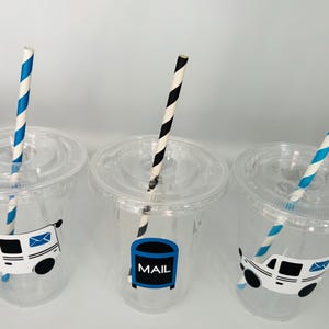 Mailman Party Cups, Mailman Birthday Party, Mailman Party Favors, Mail ...