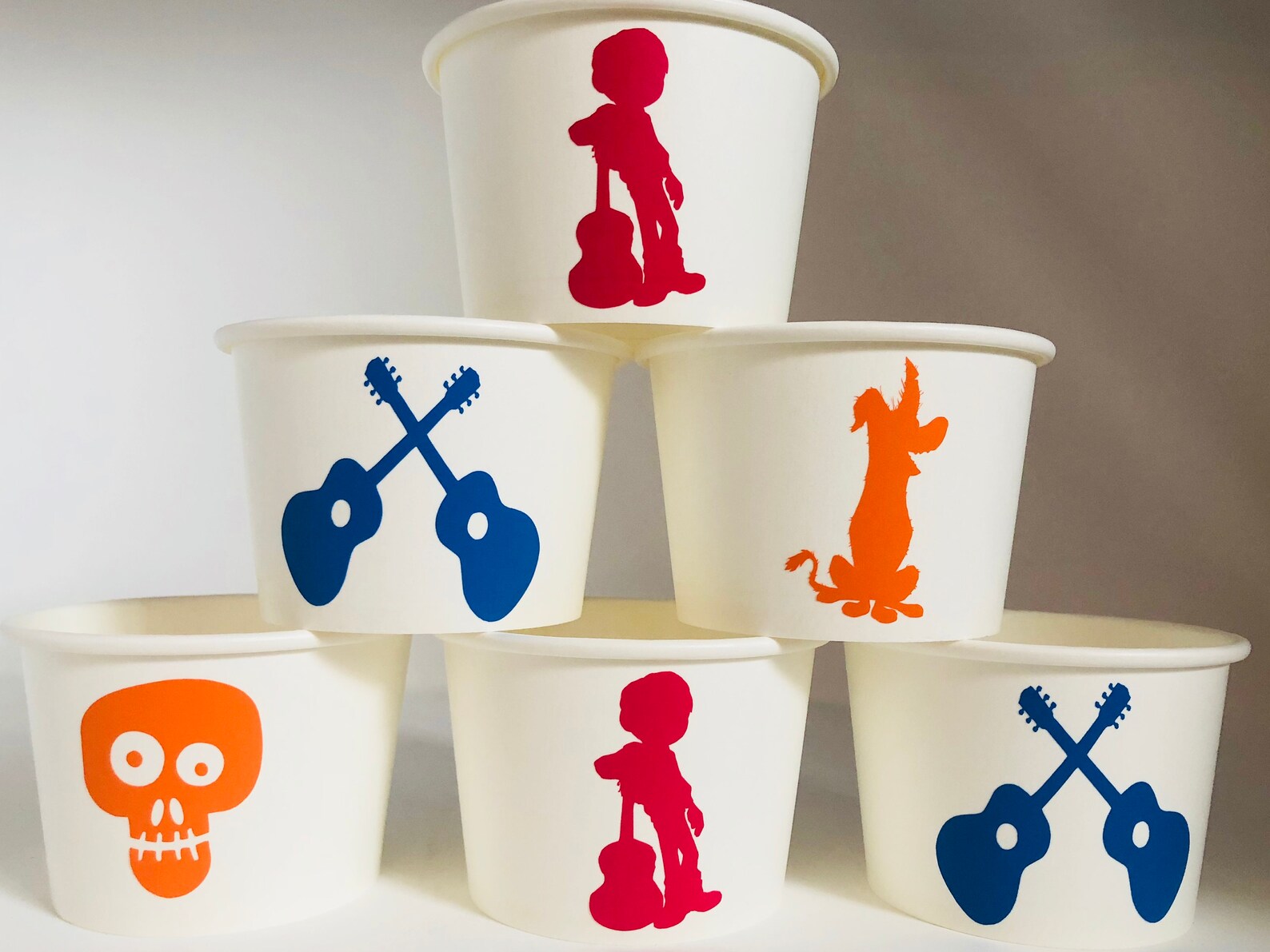 Coco Party Cups Coco Birthday Party Snack Cups Coco Party | Etsy