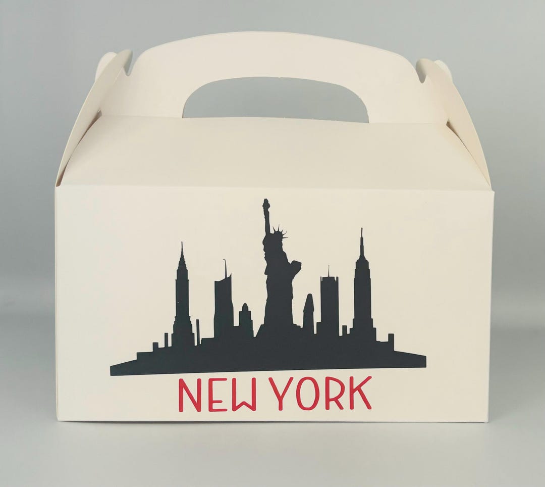 New York Party Favor Boxes, New York Birthday Favor, New York Baby ...