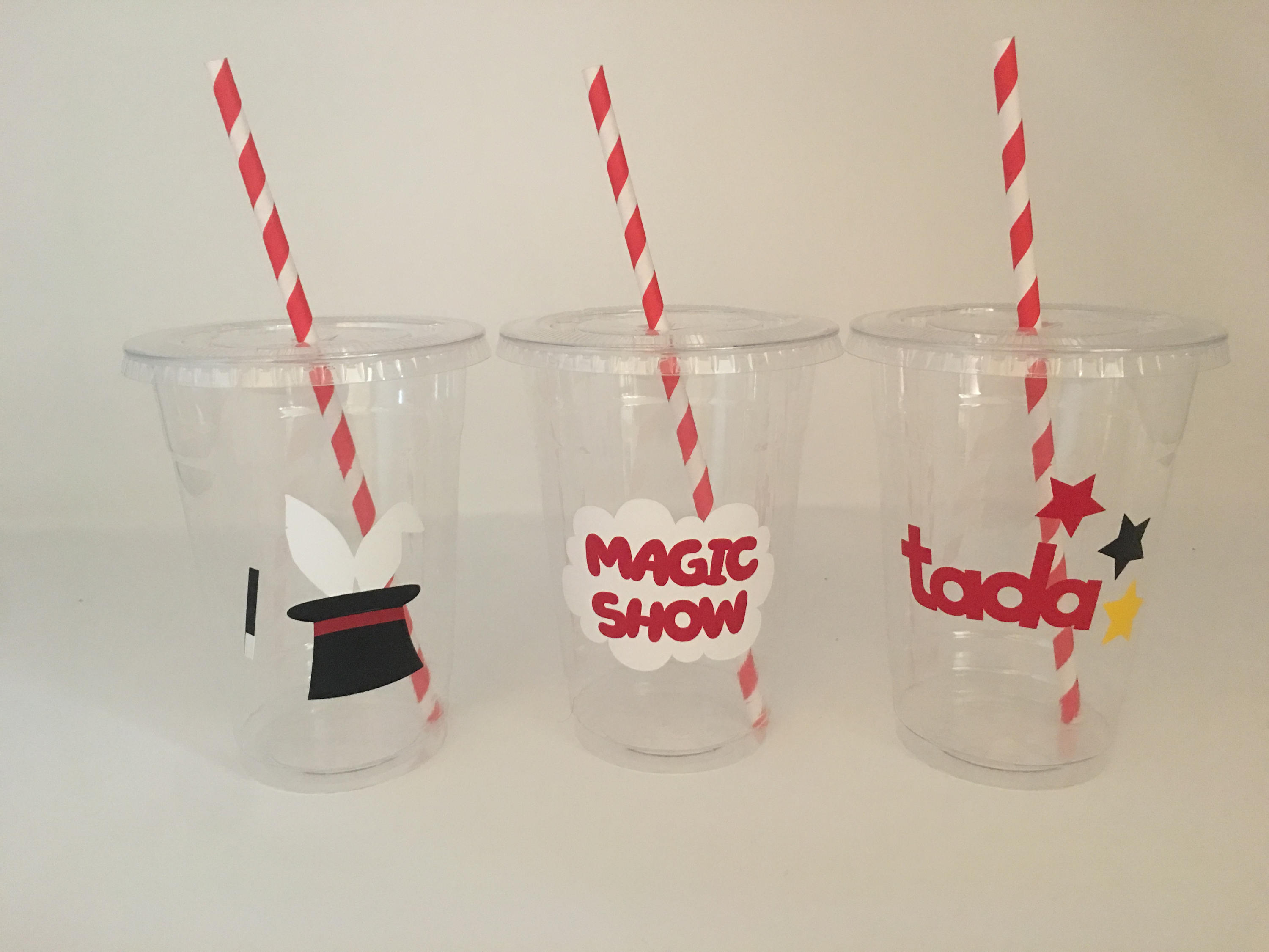 Magic Party Cups Magician Party Cups Magic Birthday Party | Etsy