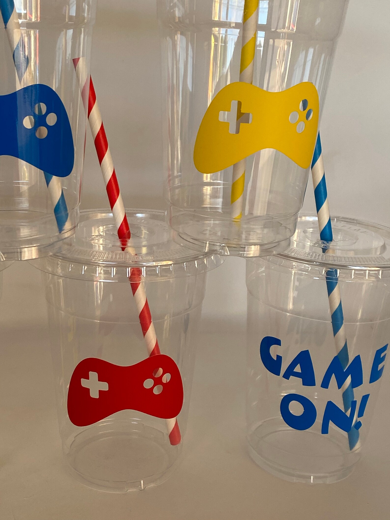 Video Game Party Cups Gaming Party Gamer Party Cups Video | Etsy