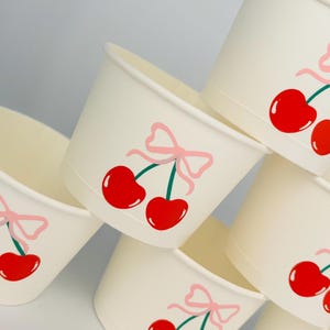 Cherry Party Cups, Cherry Birthday Cups, Cherry Baby Shower Cups ...