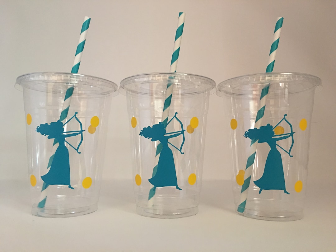 Brave Party Cups, Merida Party Cups, Brave Birthday Party, Merida ...