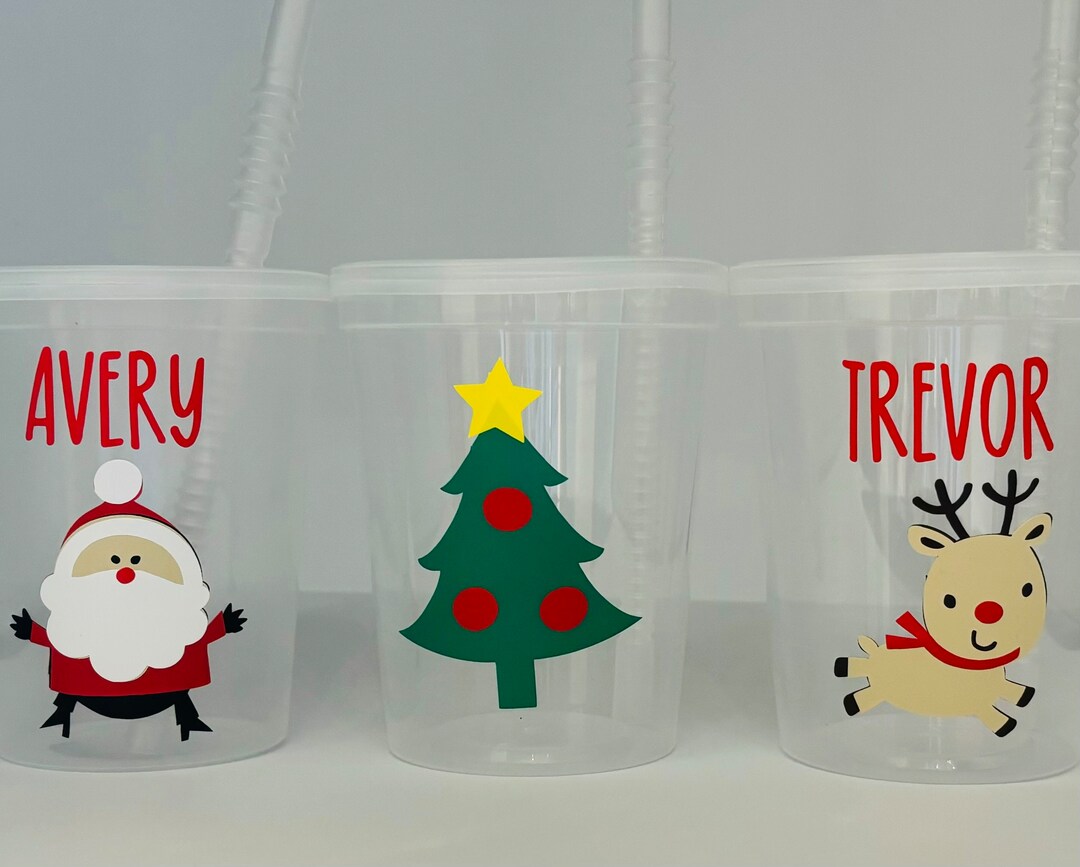 Christmas Party Cups, Reusable Christmas Party Cups, Christmas Party ...