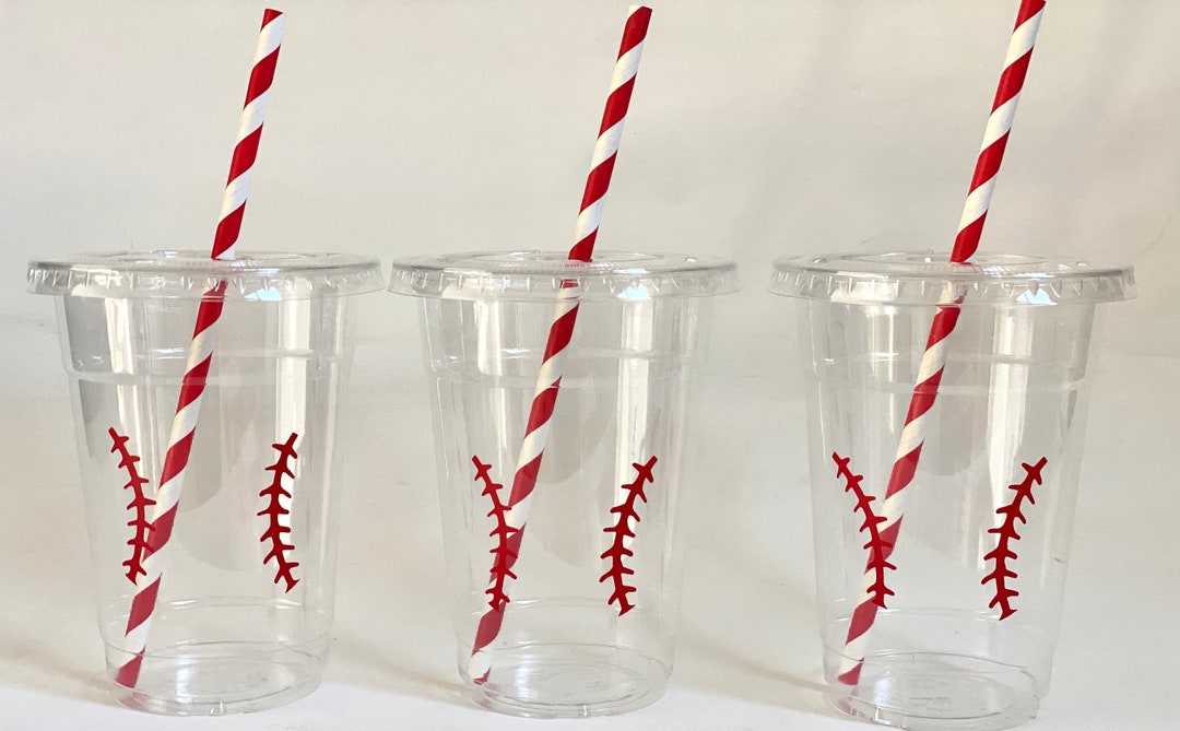 Baseball Party Cups, Sports Party Cups, Baseball Birthday Party ...