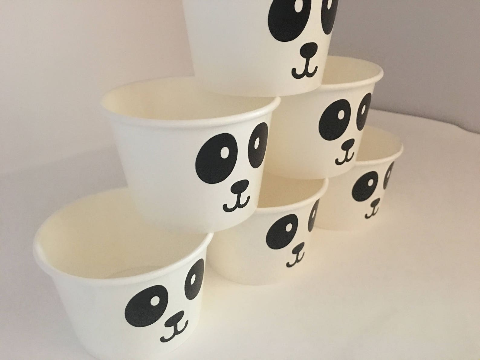 Panda Party Snack Cups, Panda Birthday Party, Panda Baby Shower Snack ...