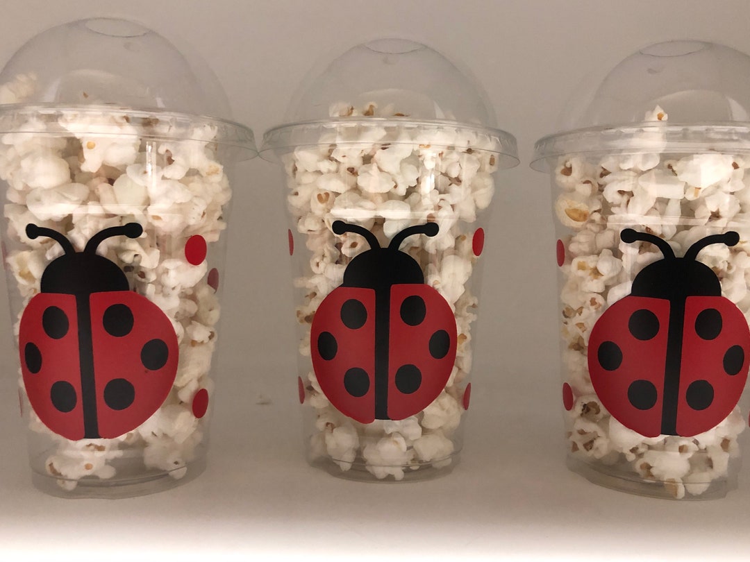 Lady Bug Party Cups, Lady Bug Birthday Party Cups, Lady Bug Baby Shower ...