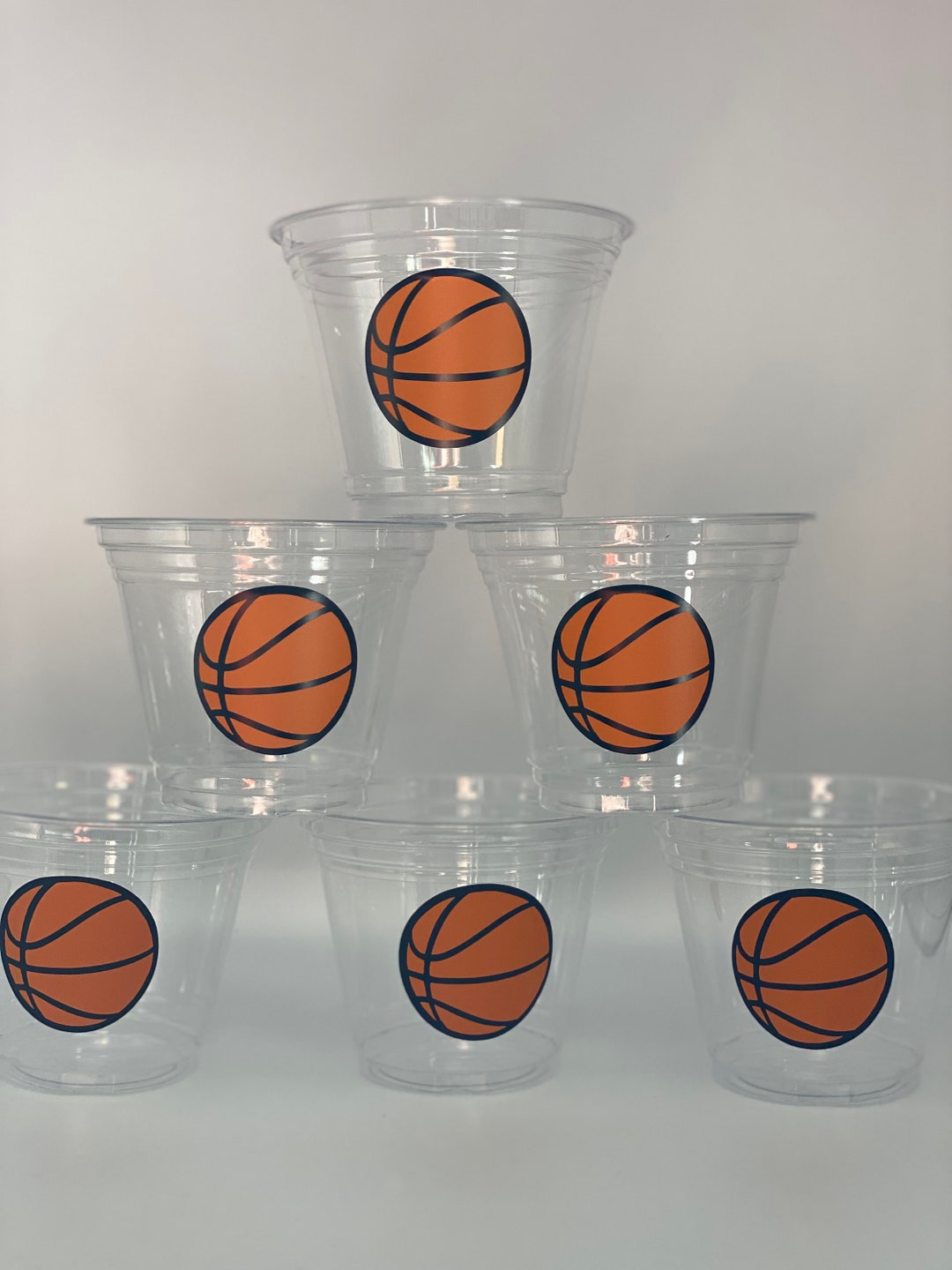 Basketball Party Cups, Basketball Birthday Party, Basketball Party ...