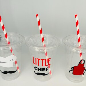 Chef Party Cups, Cooking Party Cups, Chef Birthday Party, Chef Party ...