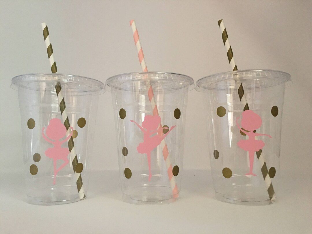 Tutu Cute, Ballerina Party Cups, Dance Party Cups, Ballet Party, Ballet ...