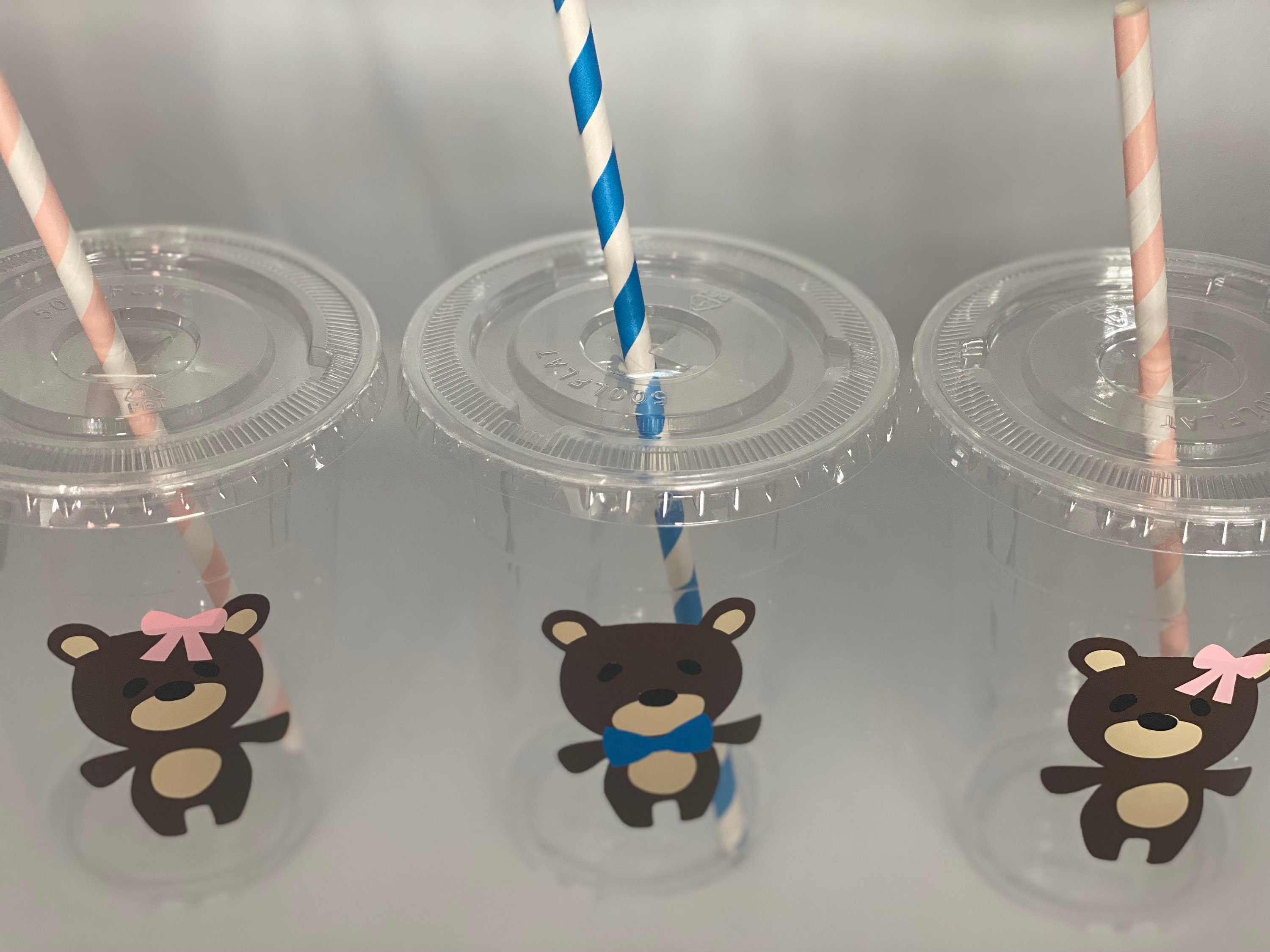 Teddy Bear Party Cups, Teddy Bear Baby Shower, Teddy Bear Birthday ...