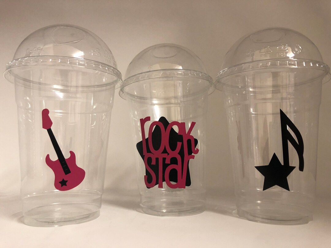 Rock Star Party Cups Rockstar Party Cups Rock Star Party - Etsy