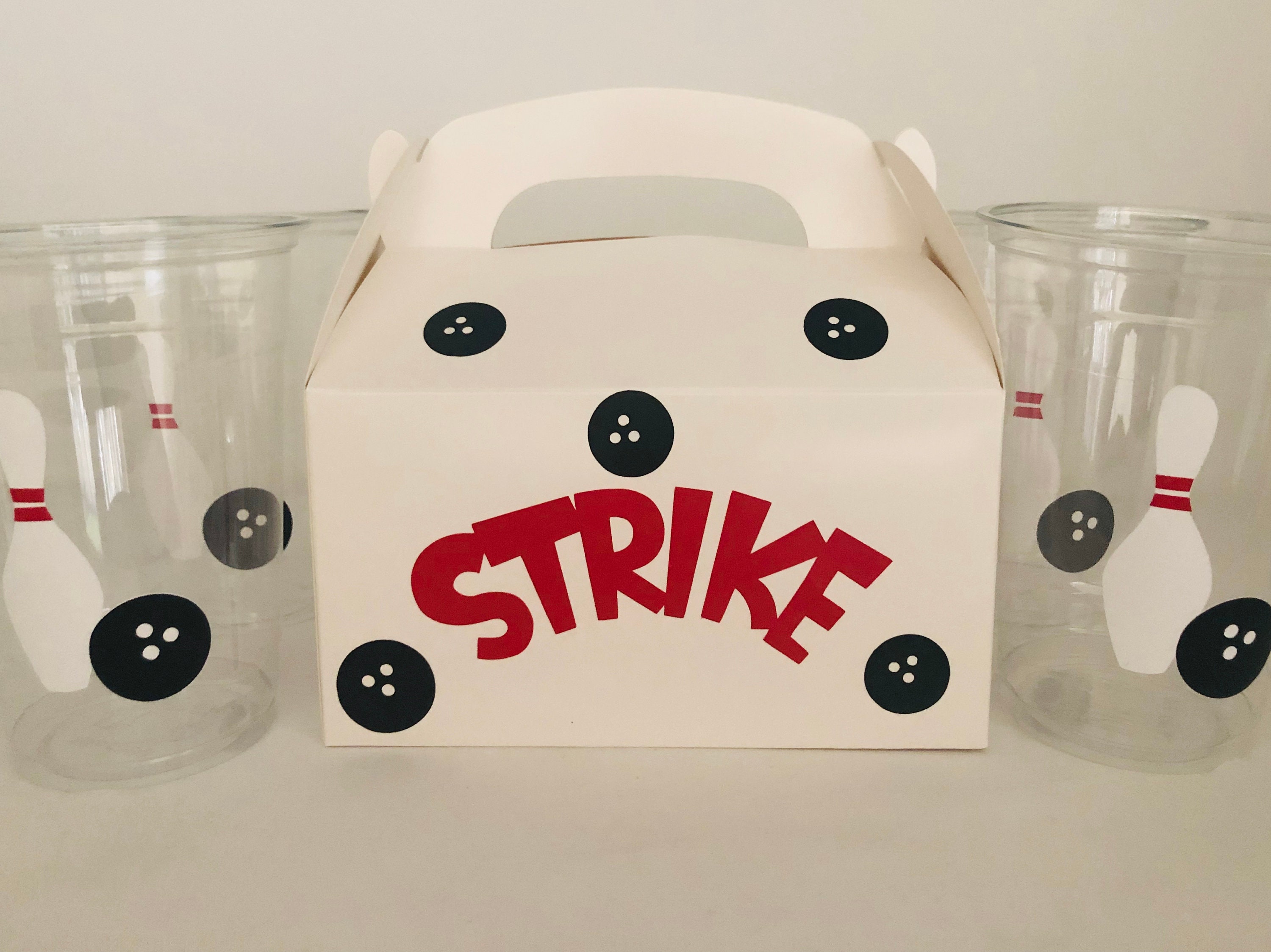 Bowling Party Favors Bowling Birthday Party Box Bowling - Etsy