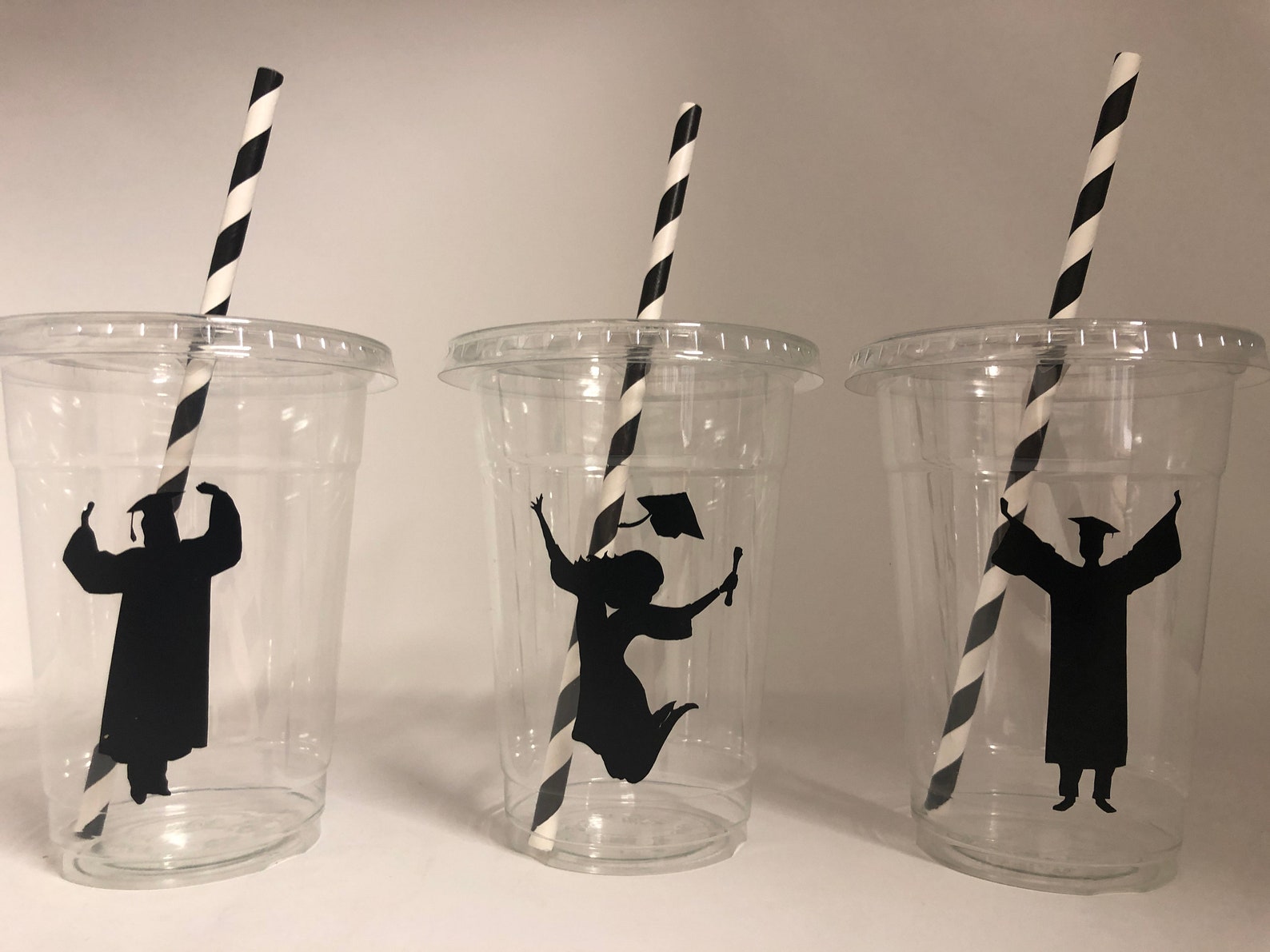 Graduation Party Cups, High School Graduation Party, Kindergarten Party ...