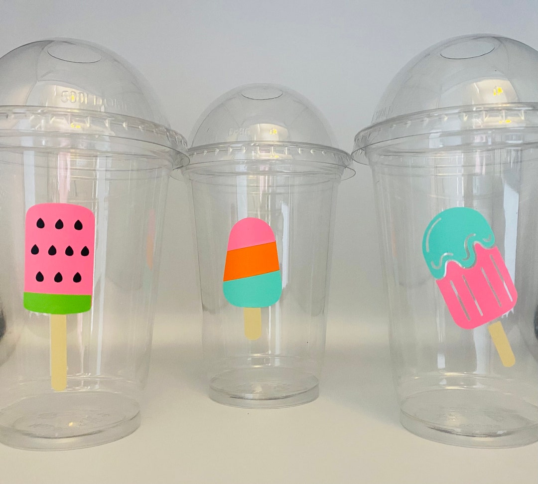 Popsicle Party Cups, Popsicle Birthday Party,popsicle Favors,popsicle ...