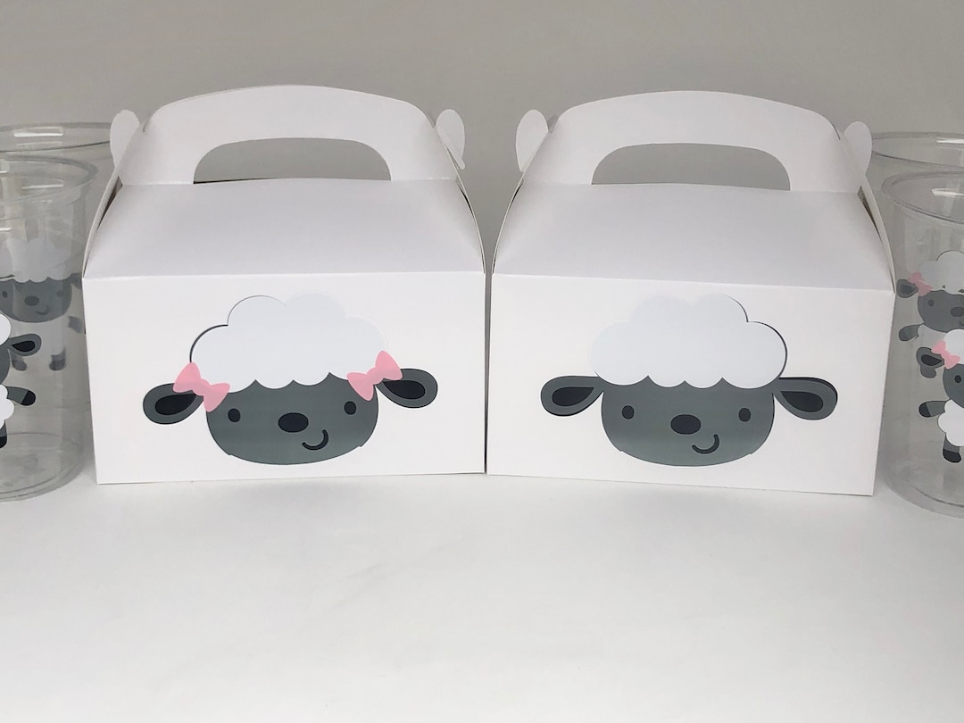 Sheep Party Favors, Sheep Birthday Party Favors, Farm Party Favors ...